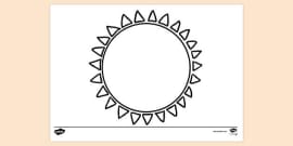 Sun Colouring Sheet | Colouring Sheets | Learning Resources
