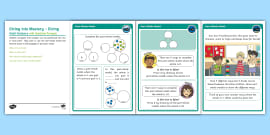 Part-Whole Reception Class Worksheet | Maths | EYFS - Twinkl