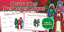 Manualidad: carta a los Reyes Magos - Twinkl