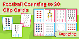 Football Counting Worksheet