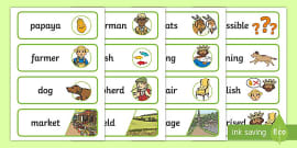 KS1 The Papaya That Spoke Writing Frames (teacher made)