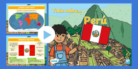 KS2 Peru PowerPoint - Geography - South America - Twinkl
