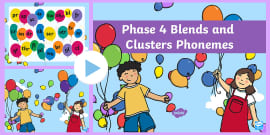 Initial Consonant Blends PowerPoint