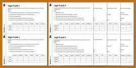 Spring Surprise Logic Puzzle - Level 3 - Kids Puzzles