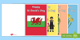 St David's Day Word Mat (teacher made)