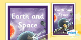Year 5 Science Earth and Space Display Poster (teacher made)