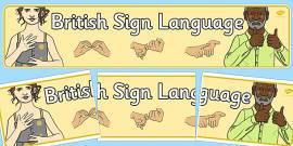 Irish Sign Language Display Lettering