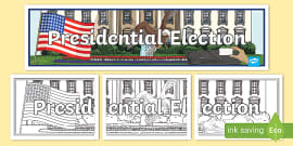 Presidential Election Vocabulary Word Mat (teacher made)