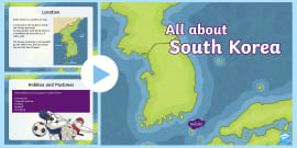 * NEW * South Korea Mind Map, South Korea, K-pop