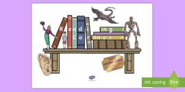 Story Corner Sign Post Display Poster (Teacher-Made)