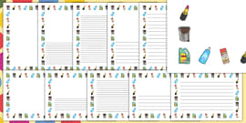 Bottle Writing Templates – Potion Bottles – English Resource