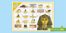 Ancient Egyptian Creation Story Word Mat - Twinkl