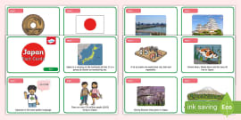 KS1 Japan Fact File (Hecho por educadores) - Twinkl