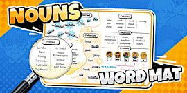 Colour Word Mat - Primary Resources