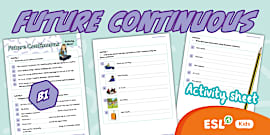 ESL Future Continuous Lesson [Adults, B1-B2]