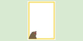 Polar Bear Page Border | Page Borders | Twinkl - Twinkl