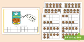 Toy Shop Price Tags 1p-10p Cut-Outs (teacher made)