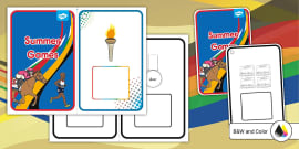 Summer Games Adapted Reading (Teacher-Made) - Twinkl