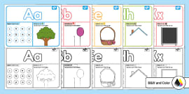 Alphabet Playdough Mats (lowercase) | Learning Letters