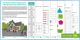KS1 The Mystery of the Missing Football Maths Game - Twinkl