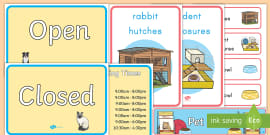 Pet Shop Role Play Pack | Animals | Junior/Senior Infants