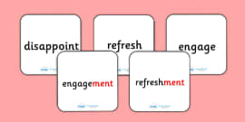Suffix -less Word Cards - Teaching Resources - Twinkl