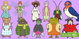 Thumbelina Wordsearch (teacher made)