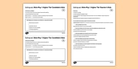 Spanish Cafe Role Play Menu (teacher made)