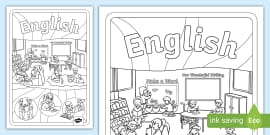 👉 Maths Unit Page Colouring, Maths Book Cover - Twinkl