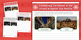 Comparing Christmas in the UK and Italy Worksheet