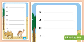 Foxes Acrostic Poem Template, fox (teacher made) - Twinkl