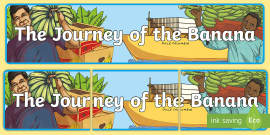 The Story of the Banana Reading Comprehension Differentiated Worksheet