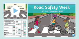 * NEW * Road Safety Acrostic Poem