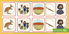 FREE! - Aboriginal Symbols Flashcards - Beyond Secondary