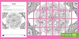 *NEW* Butterfly Mindfulness Collaborative Coloring Activity Pack