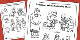 Babushka Writing Frames (Hecho por educadores) - Twinkl