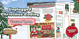 Christmas Escape Room Game (Ages 7 - 11)