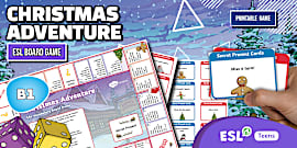 Christmas Speaking Game [Teens, A2-B1]