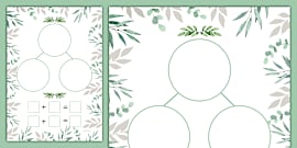 👉 Botanical-Themed Ten-Frame Template (teacher made)