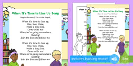 EYFS Daily Routine Warm Up Songs for Kids Resource Pack