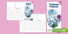 FREE! - Jackson Pollock Postcards | Twinkl KS1 | Postcards | Artist