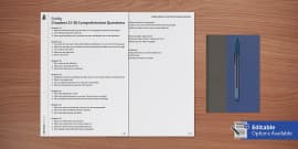 Skellig Chapters 1 - 10 Comprehension Questions - Twinkl