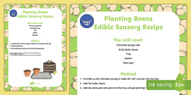 Moon Flakes Edible Sensory Recipe (teacher made)