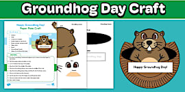 Groundhog Day Headband Craft for Kids | Twinkl USA