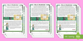 Alice's Adventures in Wonderland. Inference Worksheet / Worksheet