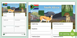 KS1 Botswana Fact File (teacher made) - Twinkl