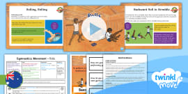 Move PE Year 5 Gymnastics: Movement Lesson 5: Linking Moves Lesson Pack