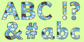 Weather Symbol Cut-Outs - KS1 Weather Resources