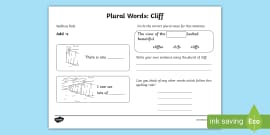 Plural Words - Life Worksheet