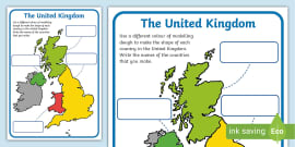 United Kingdom Flag Display Poster (teacher made) - Twinkl
